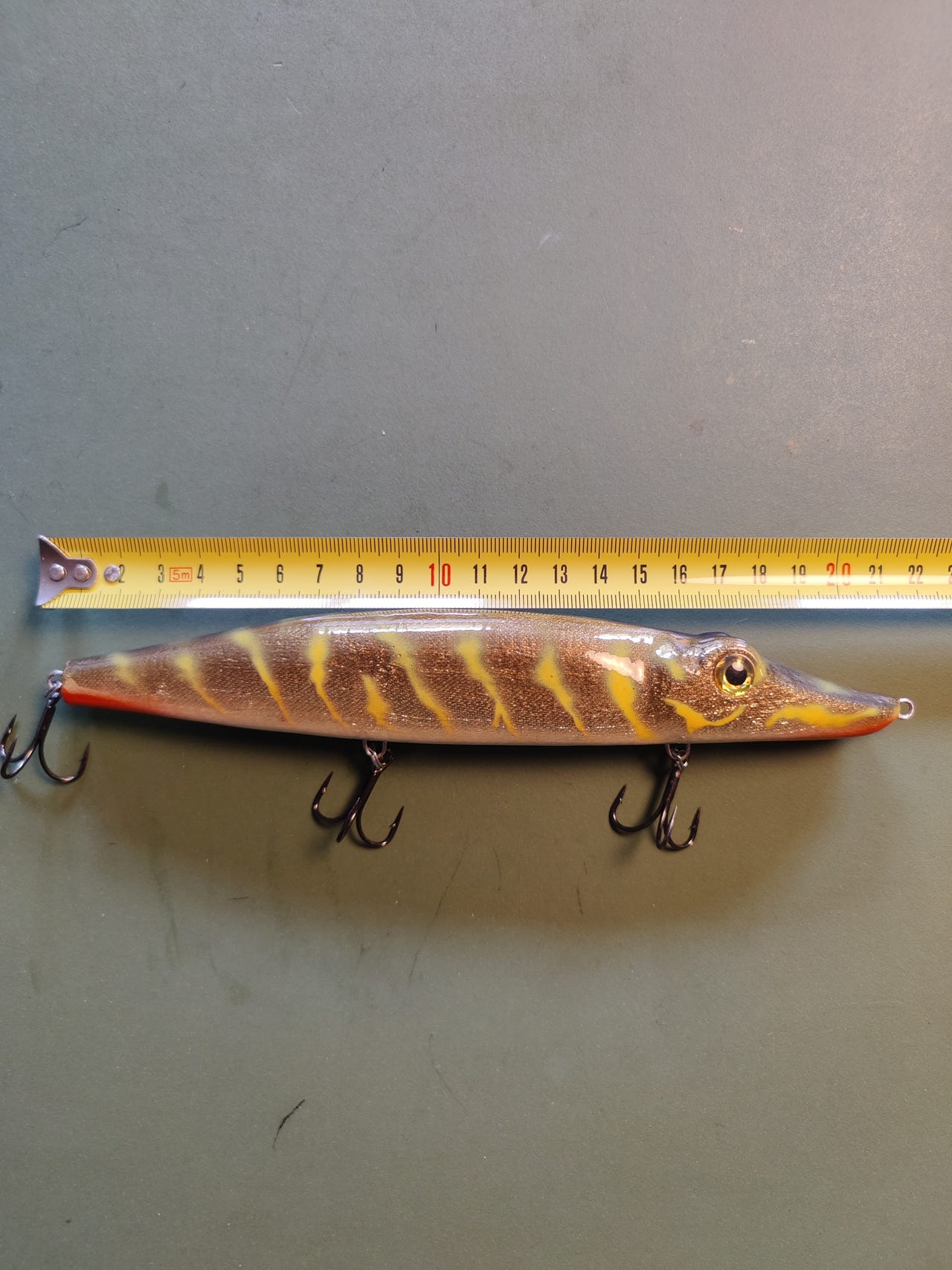 Pike JERKBAIT handmade 22cm 92g | FINN-torget