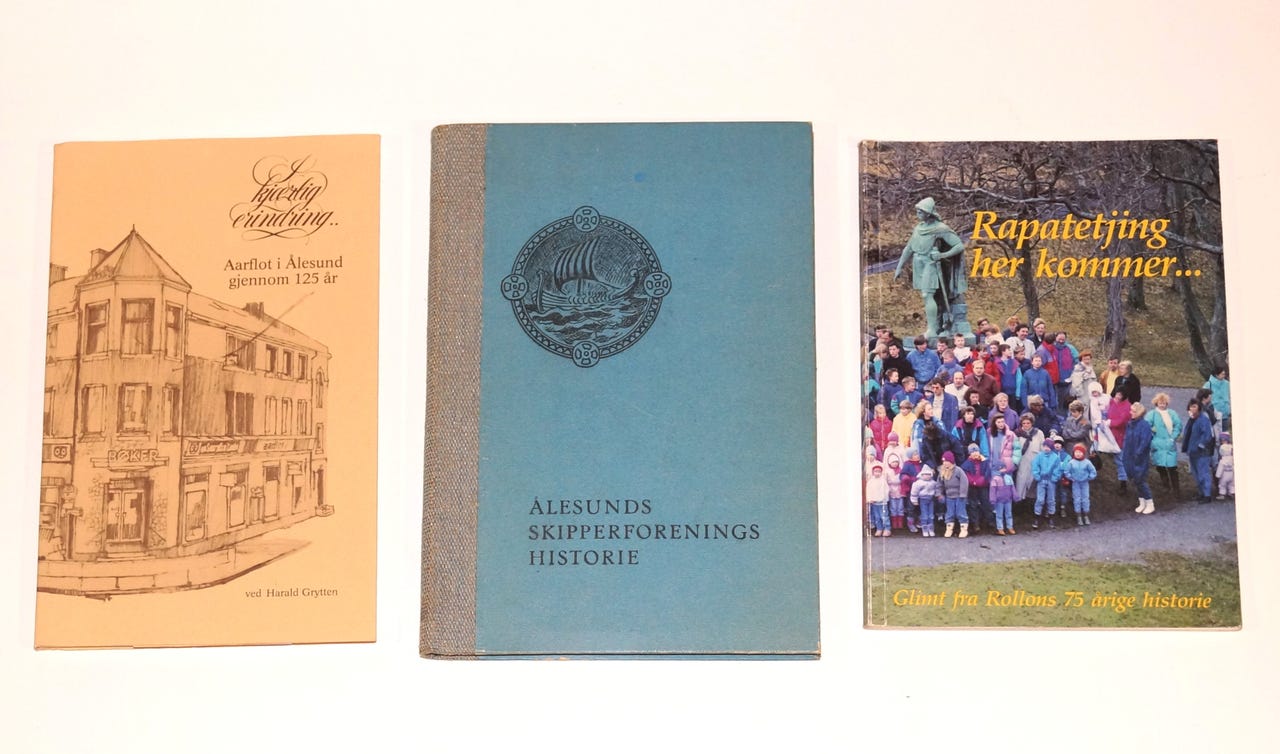 Ålesund lokalhistorie: Aarflot, Rollon, Skipperforeningen | FINN-torget