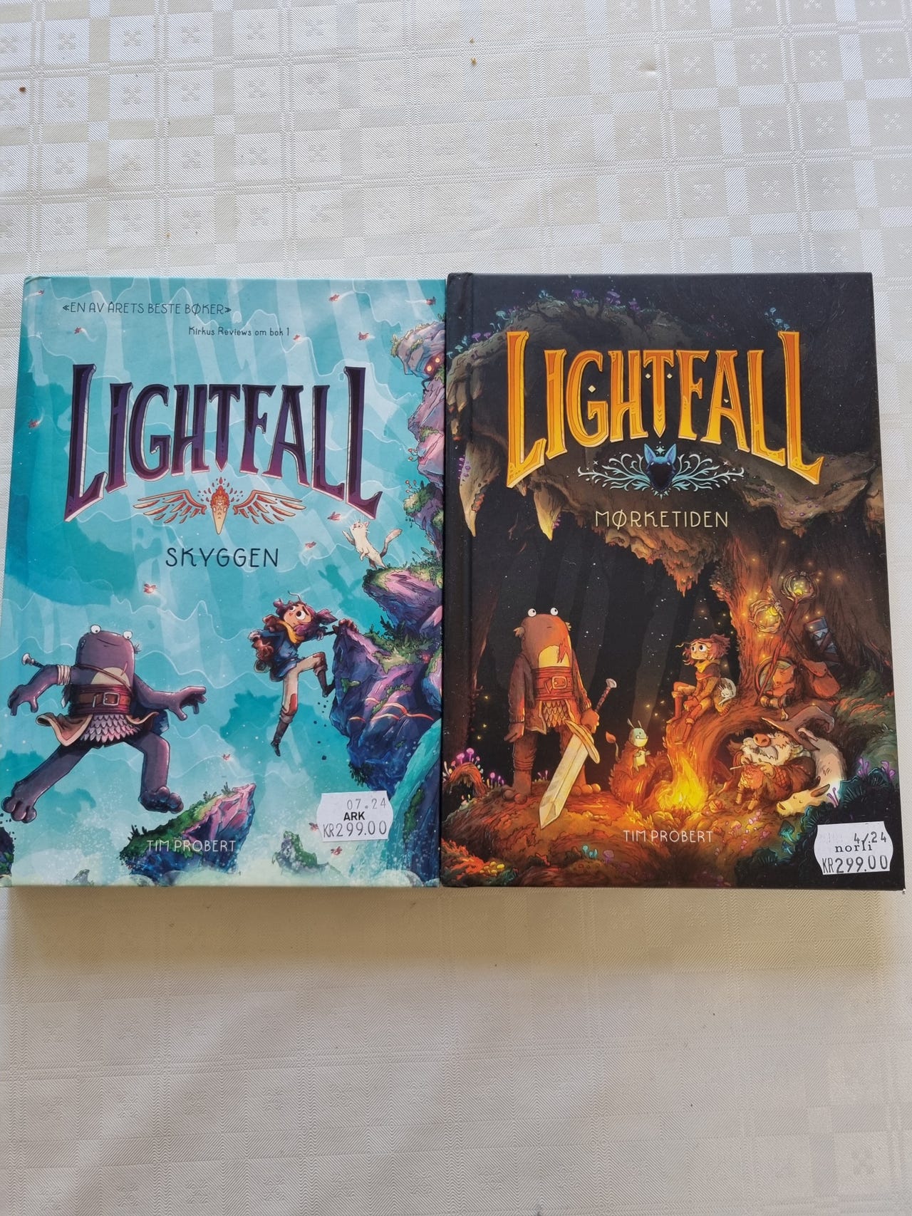 Lightfall Skyggen & Mørketiden av Tom Probert, kjøpt nye! | FINN-torget