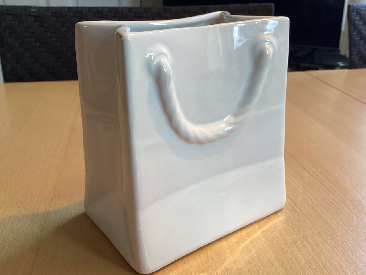 Vase med utseende som en pose | FINN-torget