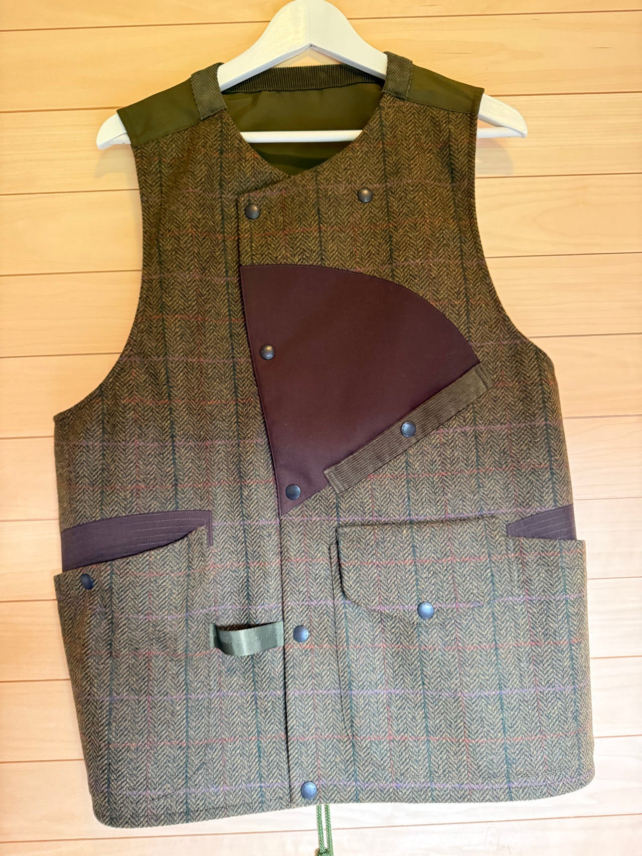 Norbit by Hiroshi Nozawa tweed vest Large | FINN-torget