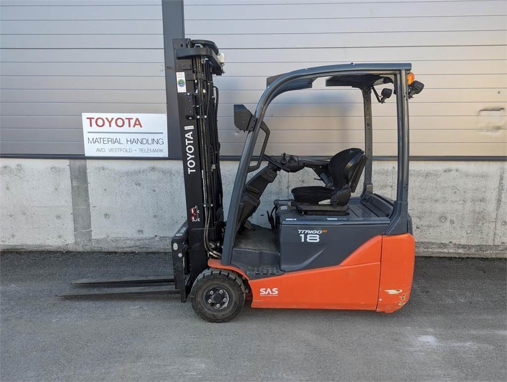 Til salgs: Toyota 8FBE18T - 2019 - Truck - Løftekapasitet 1800 kg ...