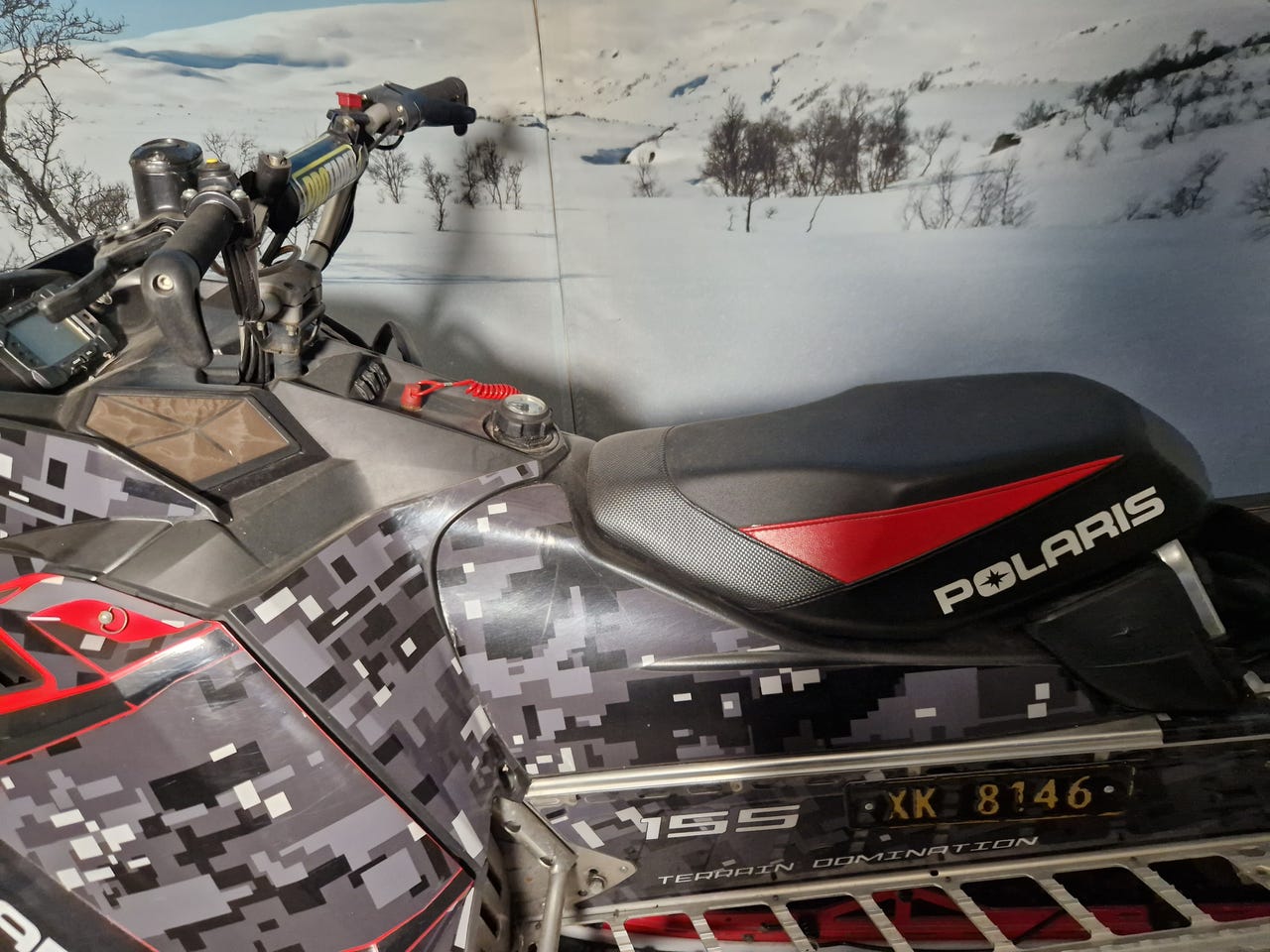 Til salgs: Polaris 600 PRO RMK 155 - 2013 - 600 ccm - Snøscooter | FINN.no