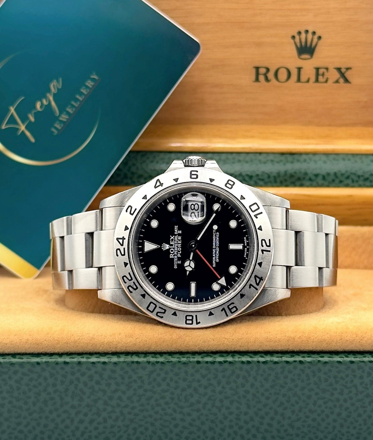 Rolex Explorer II - 16570 med Garanti | FINN-torget