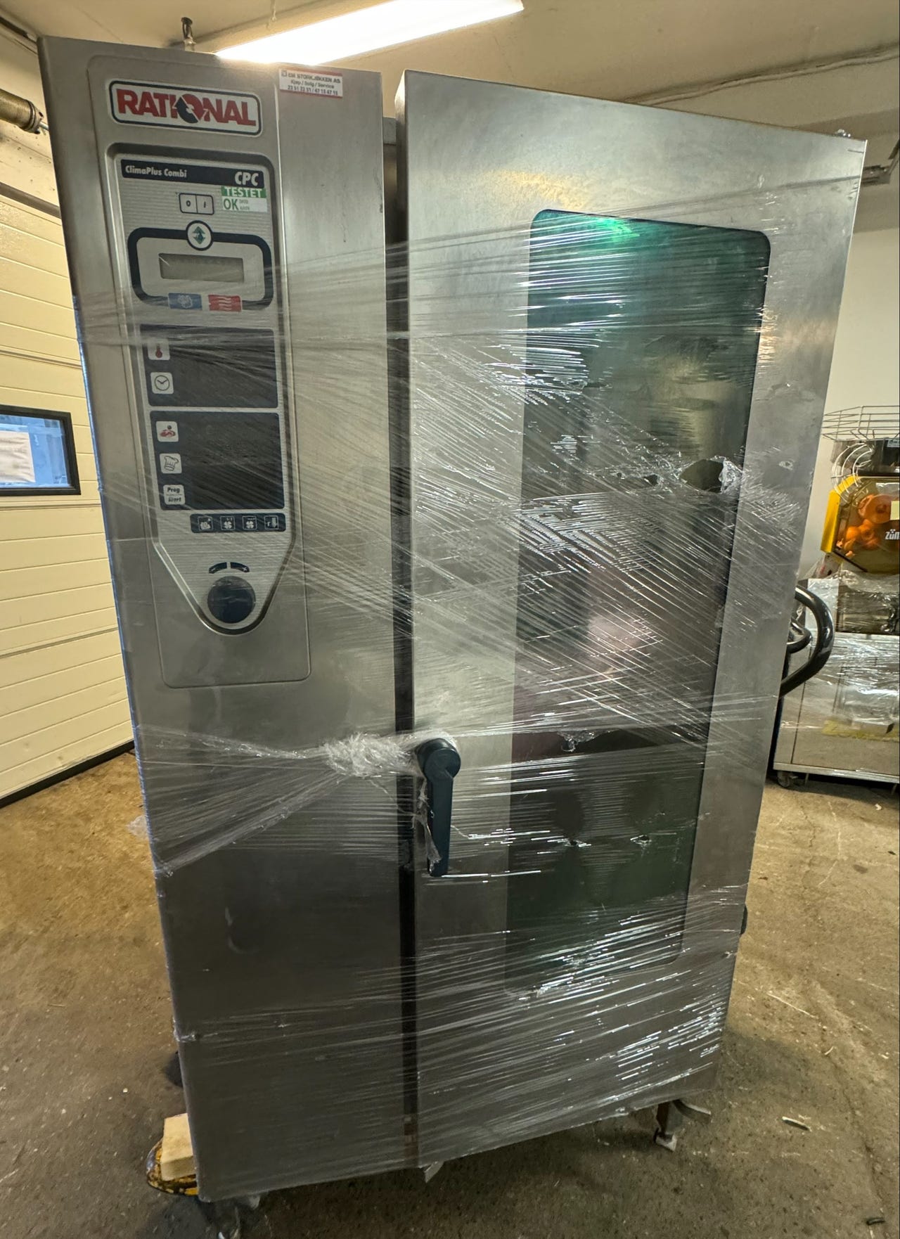 230V - Kvalitets Rational (Germany) 20 GN Kombidamper Fra EM Drift AS ...