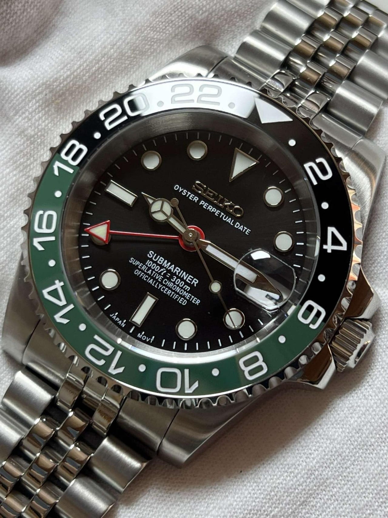 Seiko Sprite GMT Master II Mod | FINN-torget