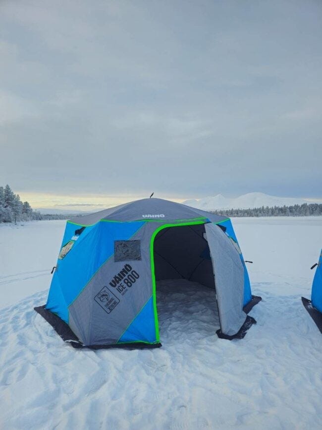 PupUP Isfiske/jakttelt (Utleie) | FINN-torget