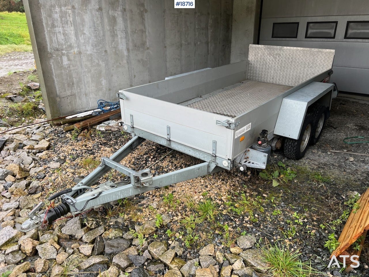 18716: 2015 Tysse Mako Lift henger m/ tillatt totalvekt på 350018716: ...