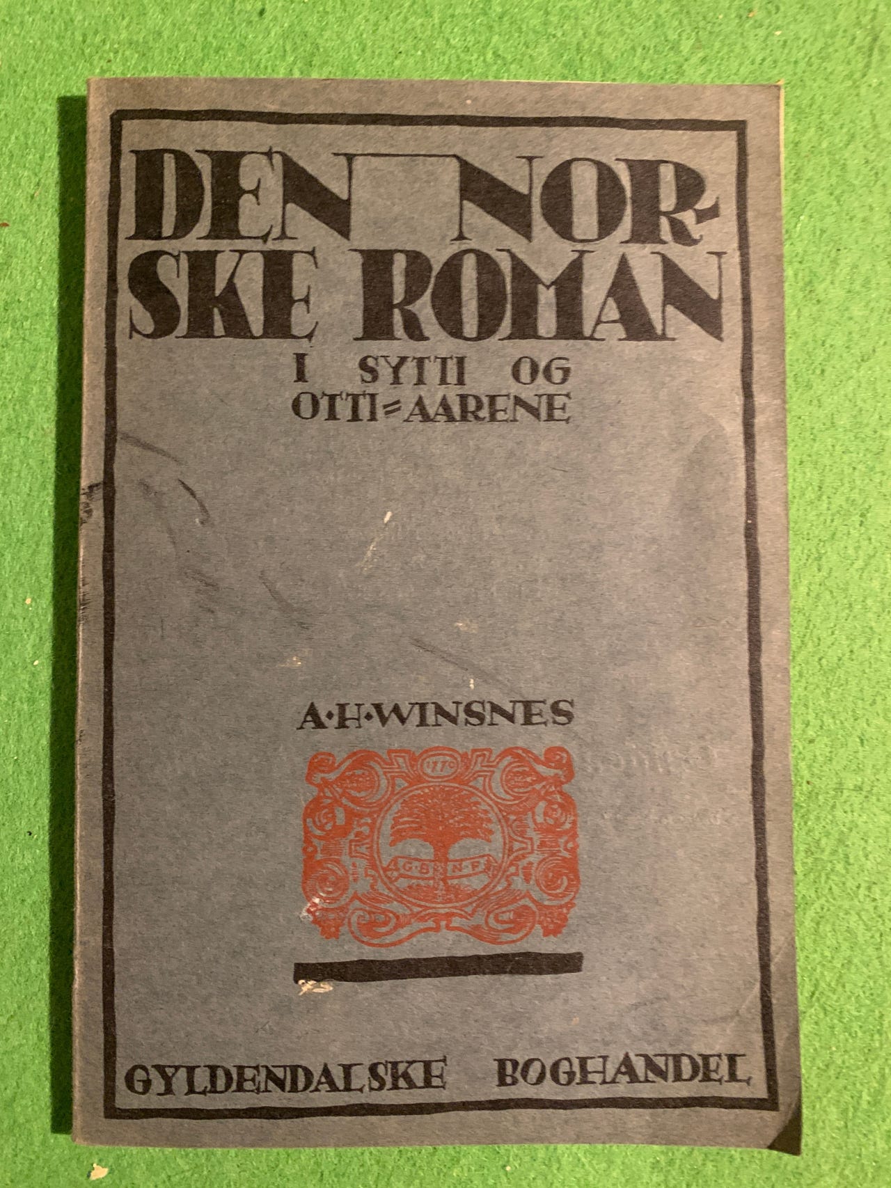 Den norske roman i sytti og otti-aarene (1920) | FINN-torget