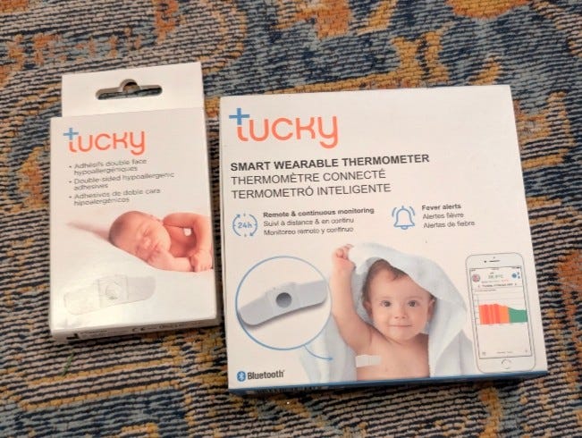 Tucky - smart wearable termometer | FINN-torget