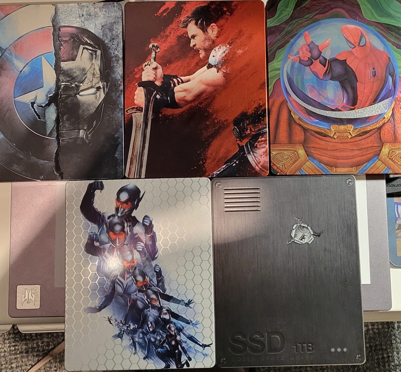 Blu-ray steelbook edition marvel filmer | FINN-torget