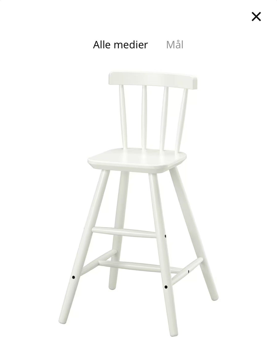 AGAM juniorstol fra IKEA | FINN-torget