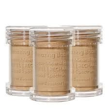 Jane Iredale Amazing Base loose mineral foundation 3-pack refill ...