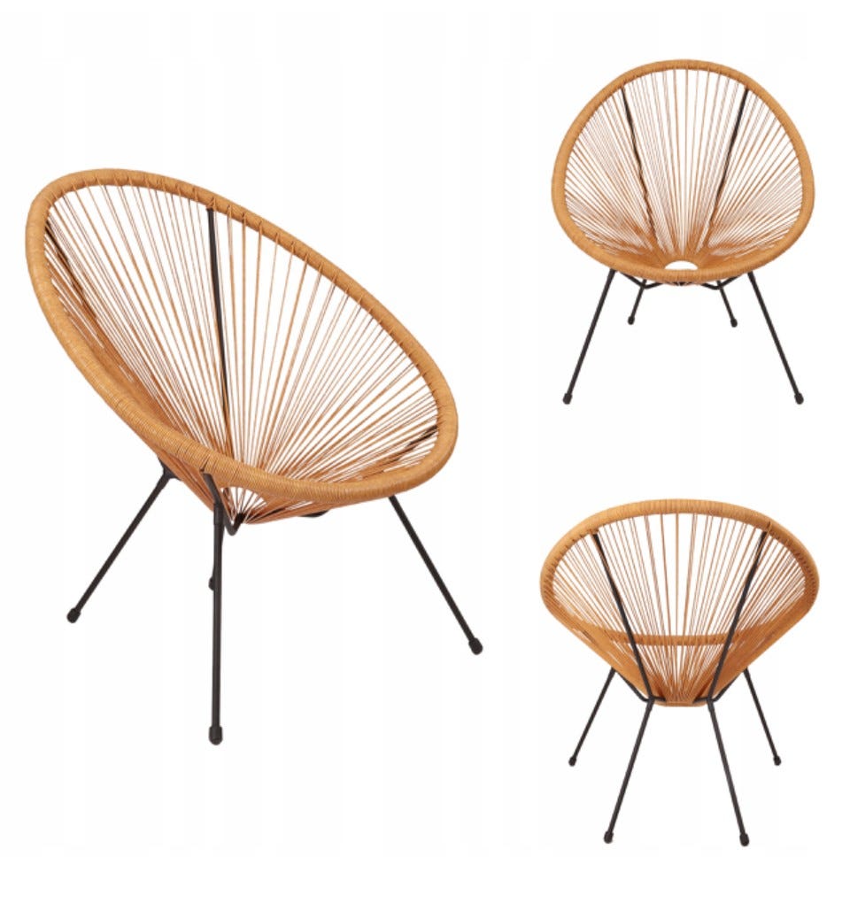 Loungestol - UBBERUP - stol til stue og hage jysk | FINN-torget