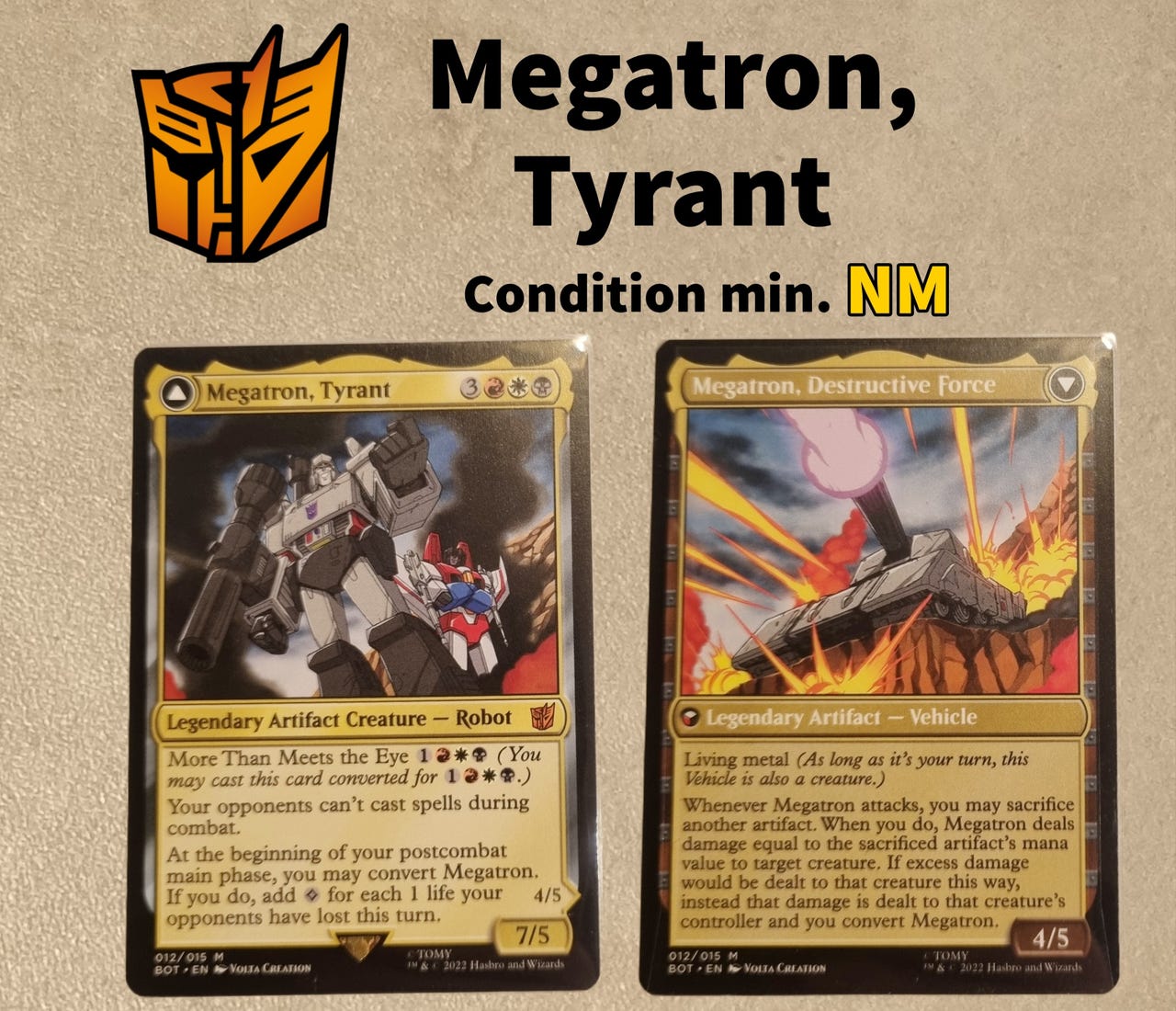 Magic The Gathering - Megatron, Tyrant, NM | FINN-torget