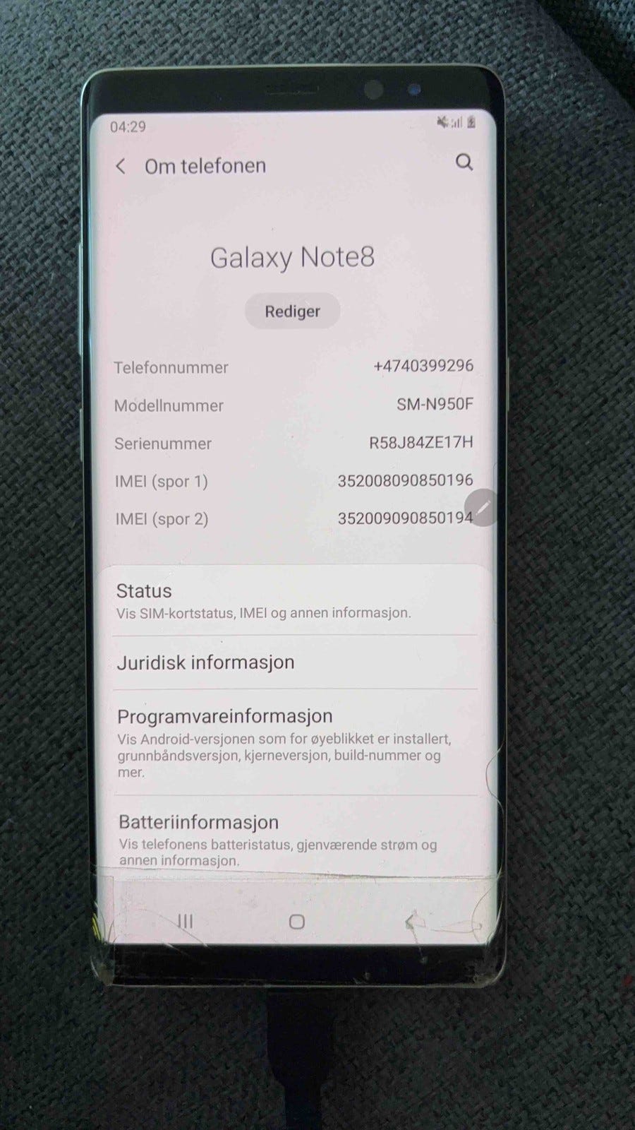Samsung Galaxy Note8 | FINN-torget
