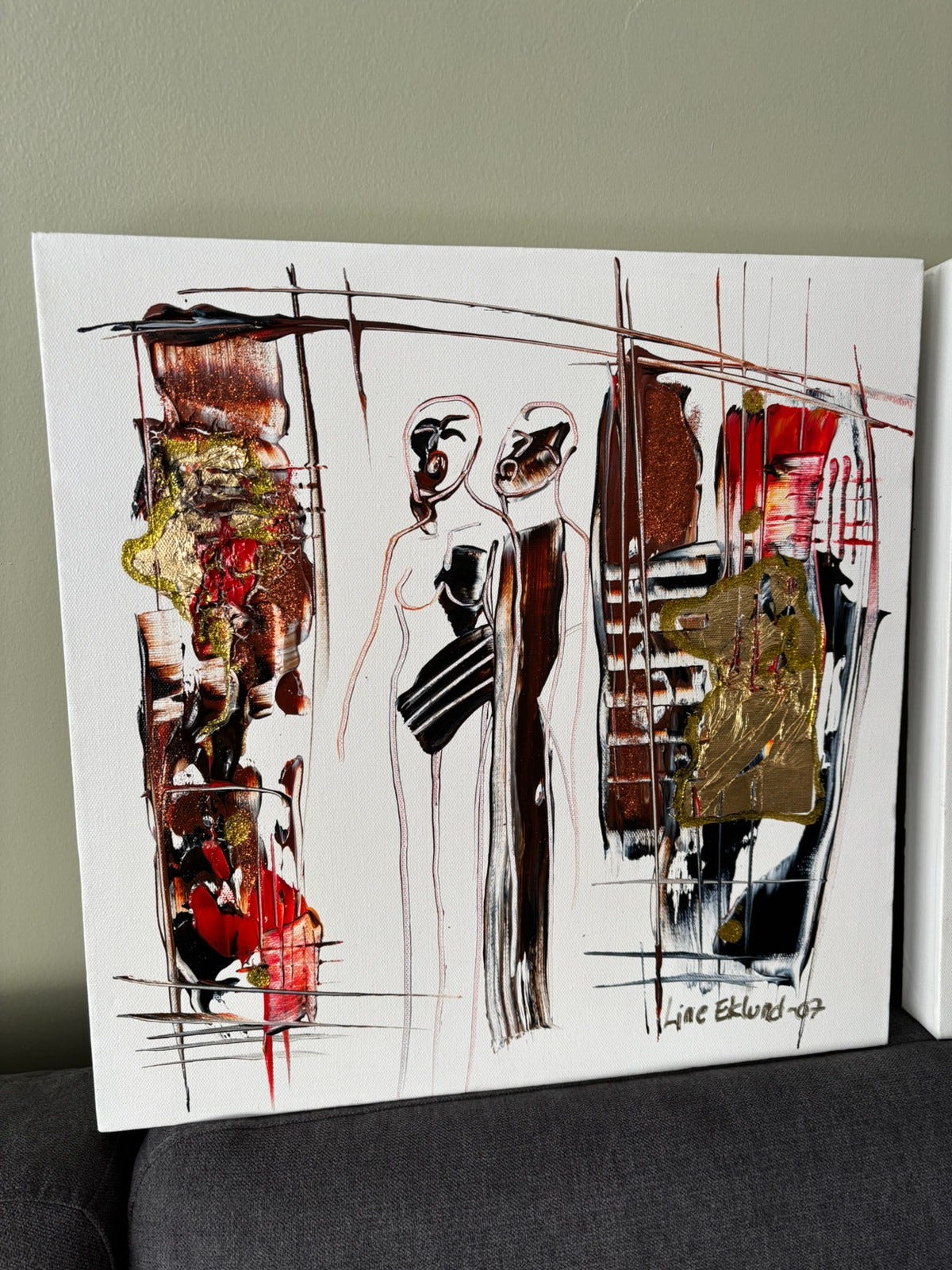 Maleri av Line Eklund. | FINN-torget