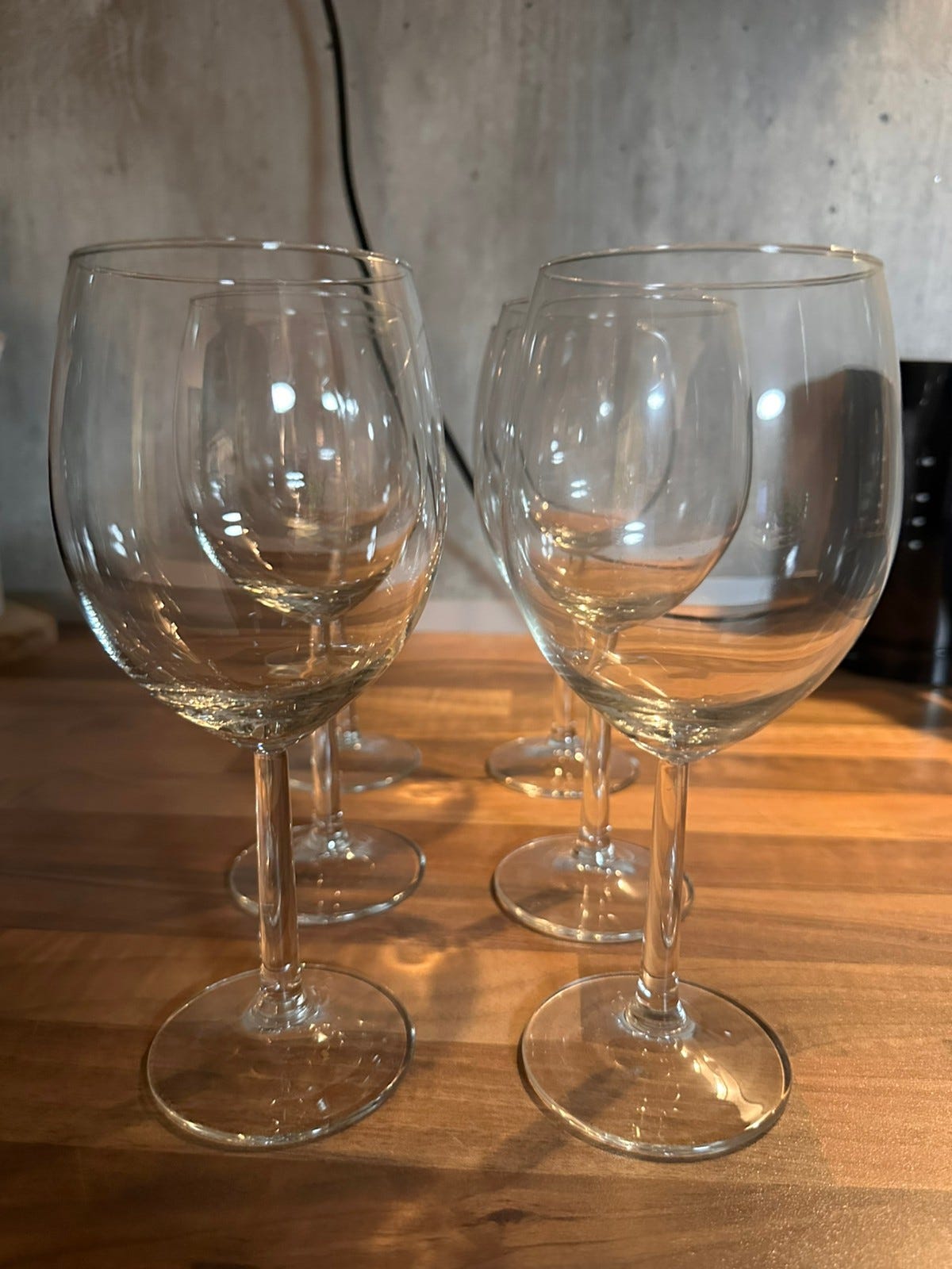 6 vinglass fra IKEA | FINN-torget
