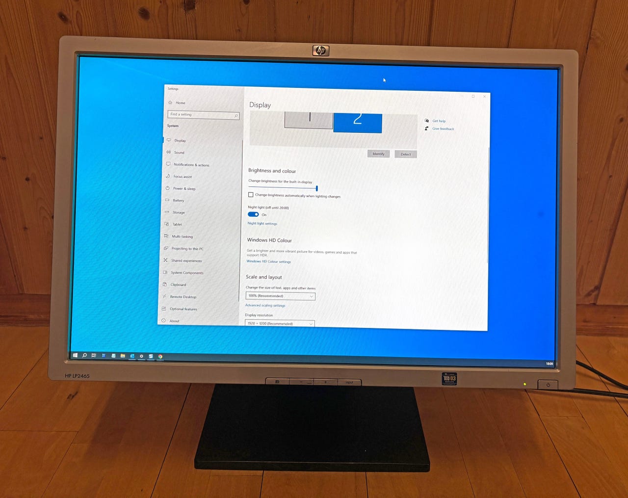 2 (3) stk. HP LP2465 skjerm / monitor, den tredje er gratis. | FINN-torget