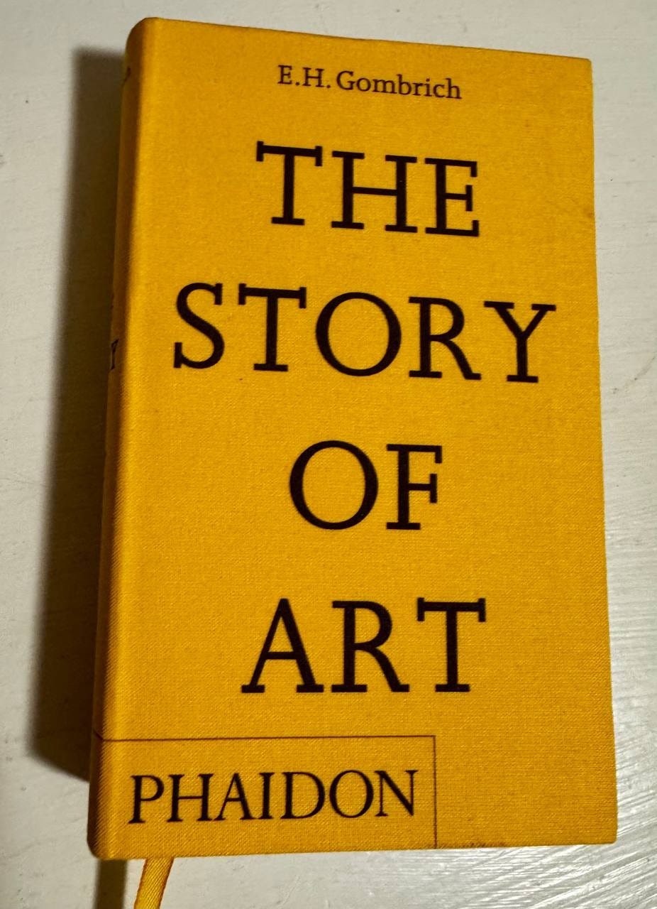Boken The Story of Art, skrevet av E. H. Gombrich. | FINN-torget