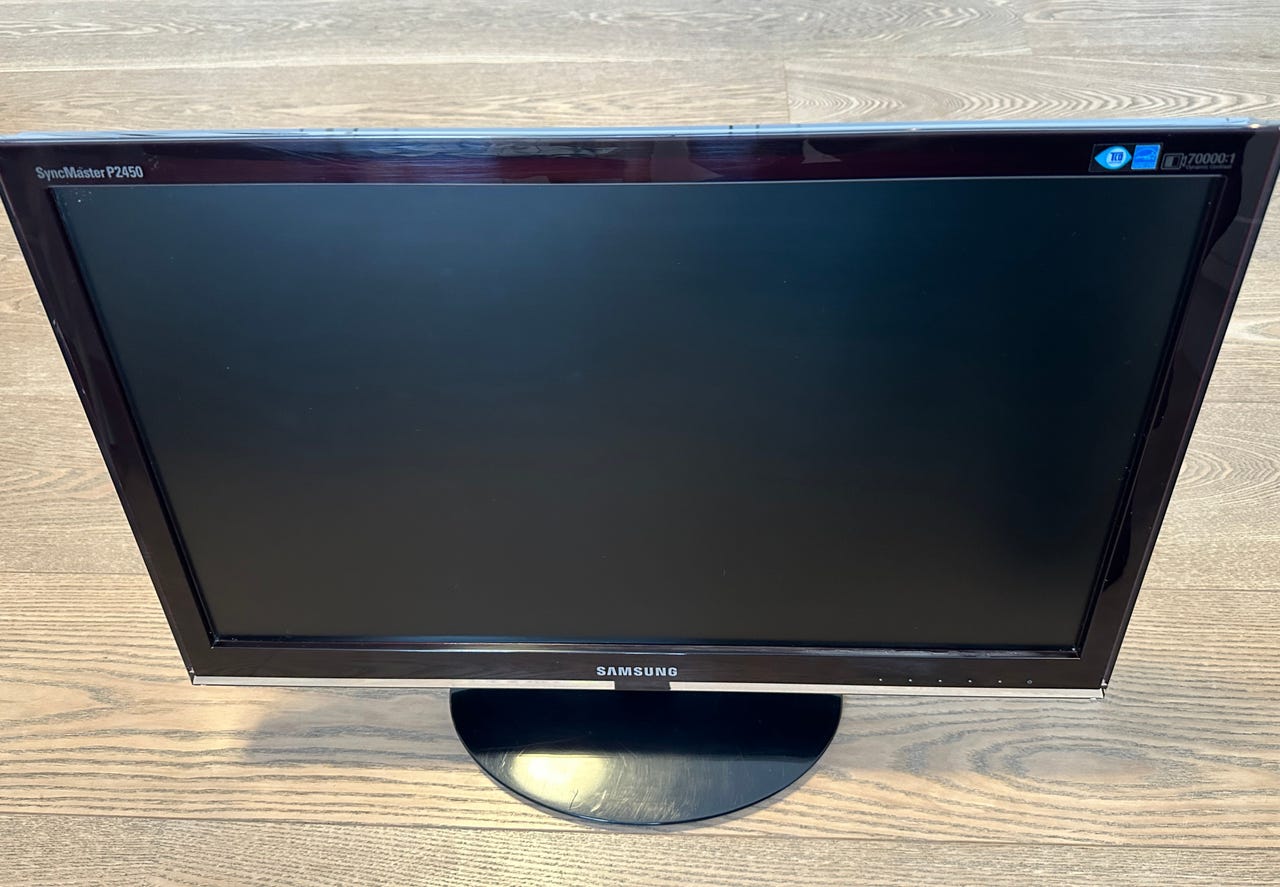 Samsung 24 tommer PC Skjerm, Syncmaster P2450H | FINN-torget