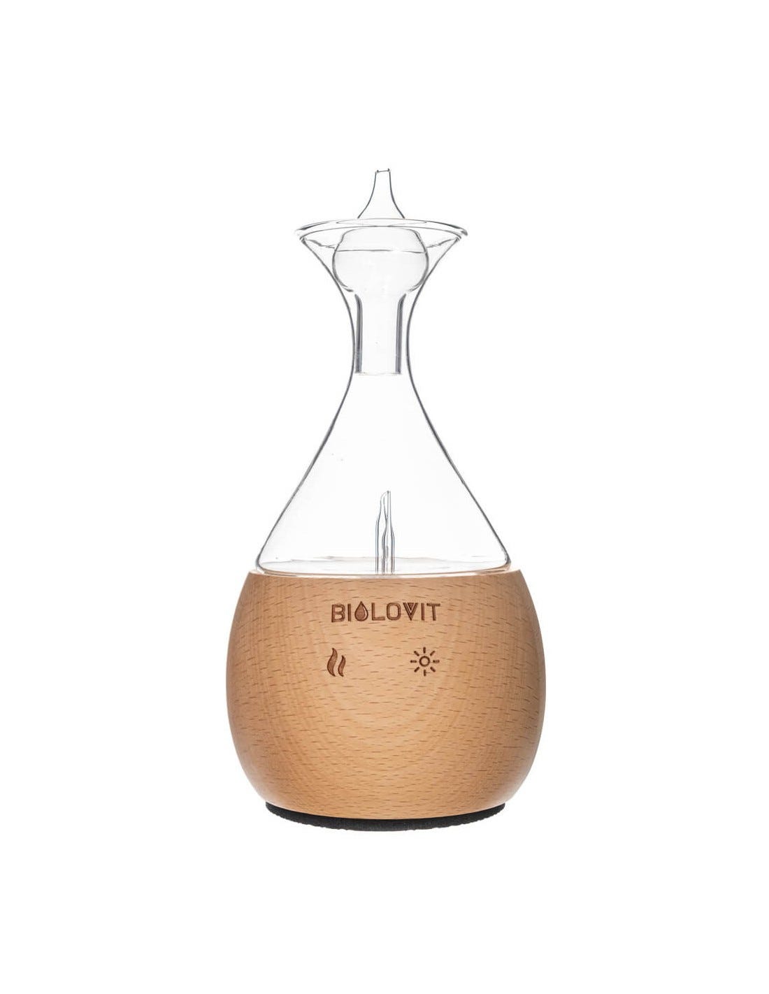 Aromaterapi - Diffusor/ Nebulizer for essensiell olje, tre og glass ...