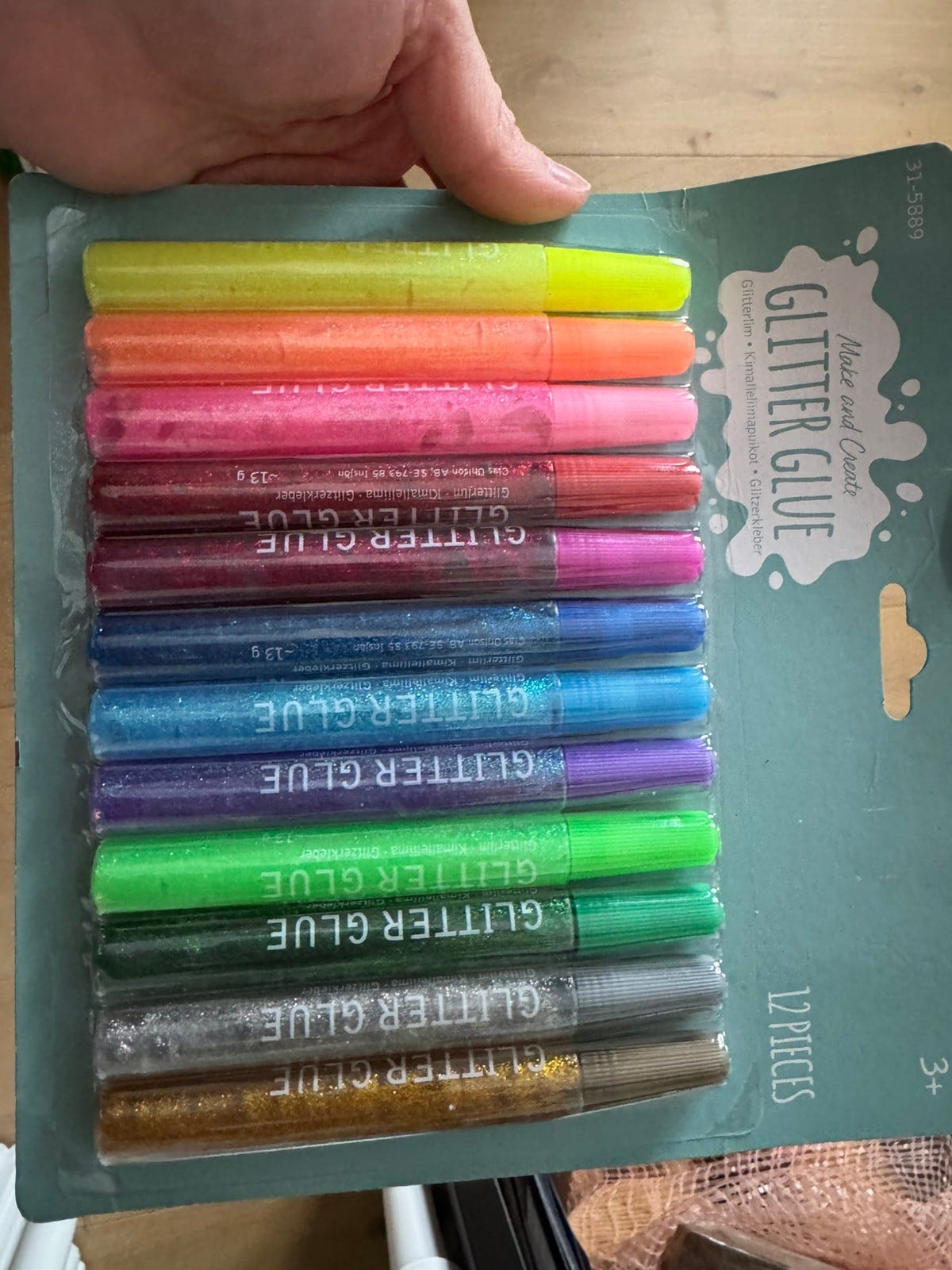 Glitter lim uåpnet pakke | FINN-torget