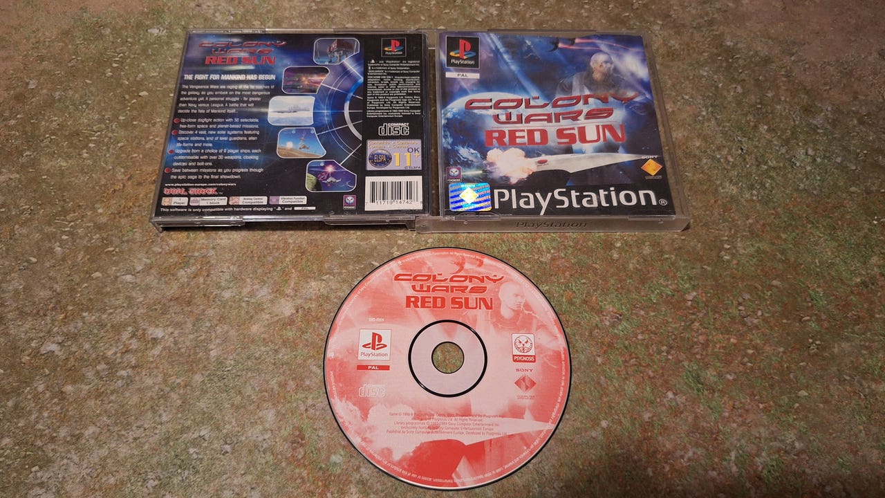 PS1 - Colony Wars Red Sun | FINN-torget