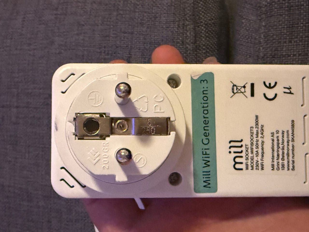 Mill smart WiFi-plugg Gen 3 , 249,- ferdig frakt . | FINN-torget