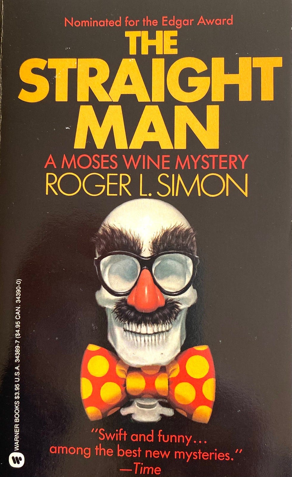 Roger L. Simon: ""The Straight Man". Paperback. Engelsk | FINN-torget