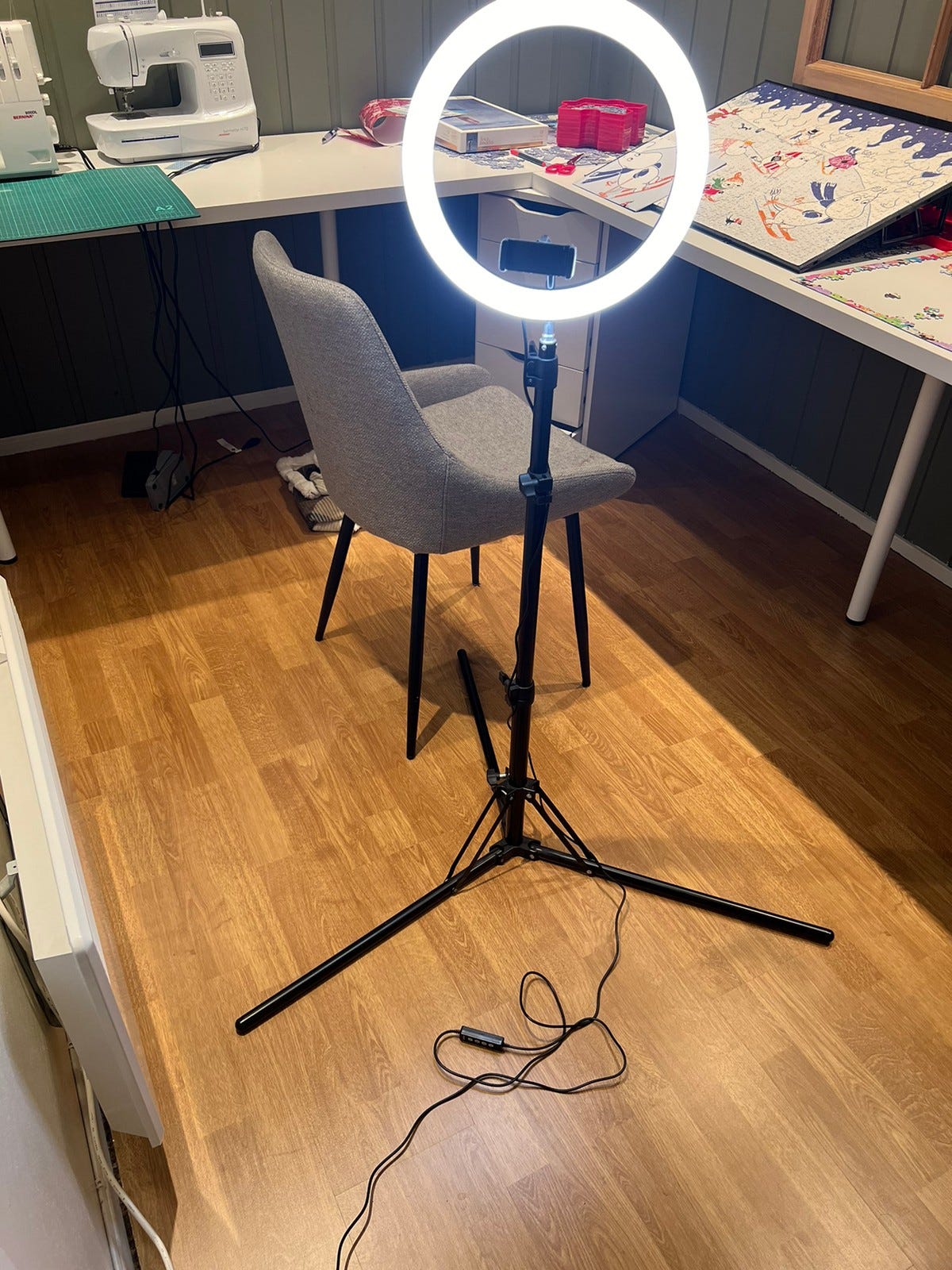 Selfie stang med lys | FINN-torget