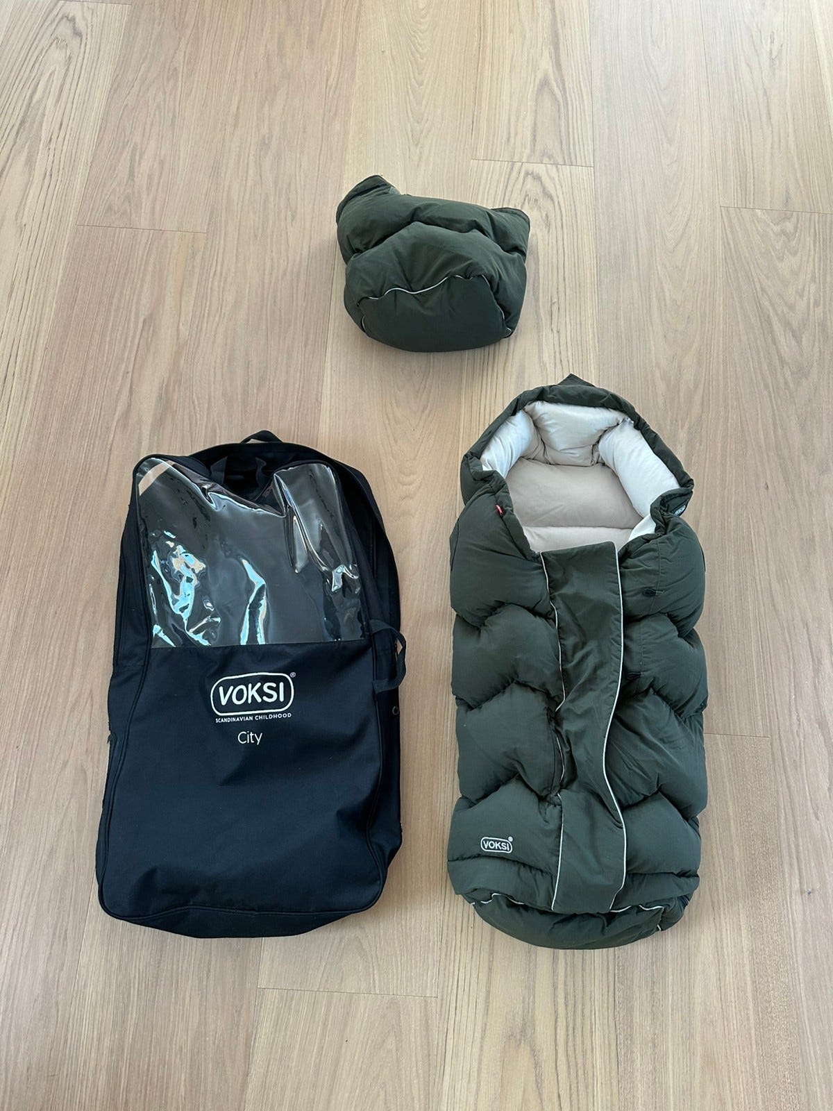 Voksi City pine green cream dunpose | FINN-torget