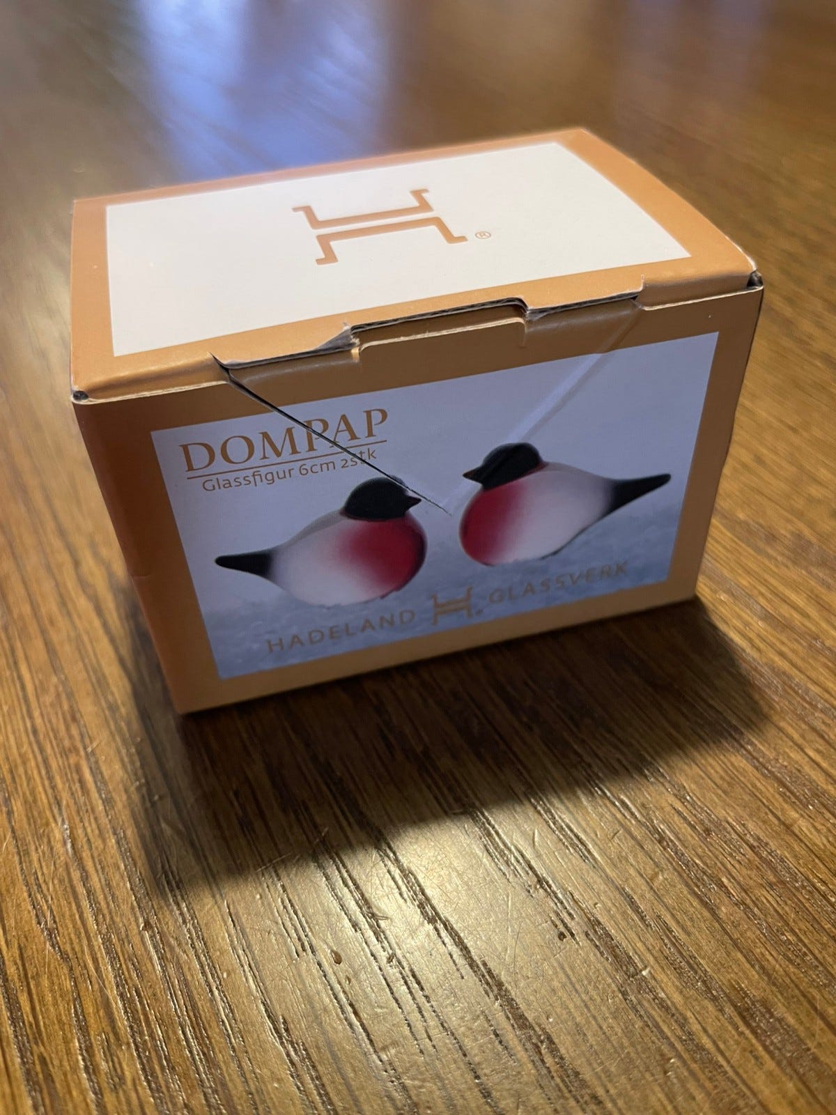 Dompap figurer 6cm - Hadeland Glassverk | FINN-torget