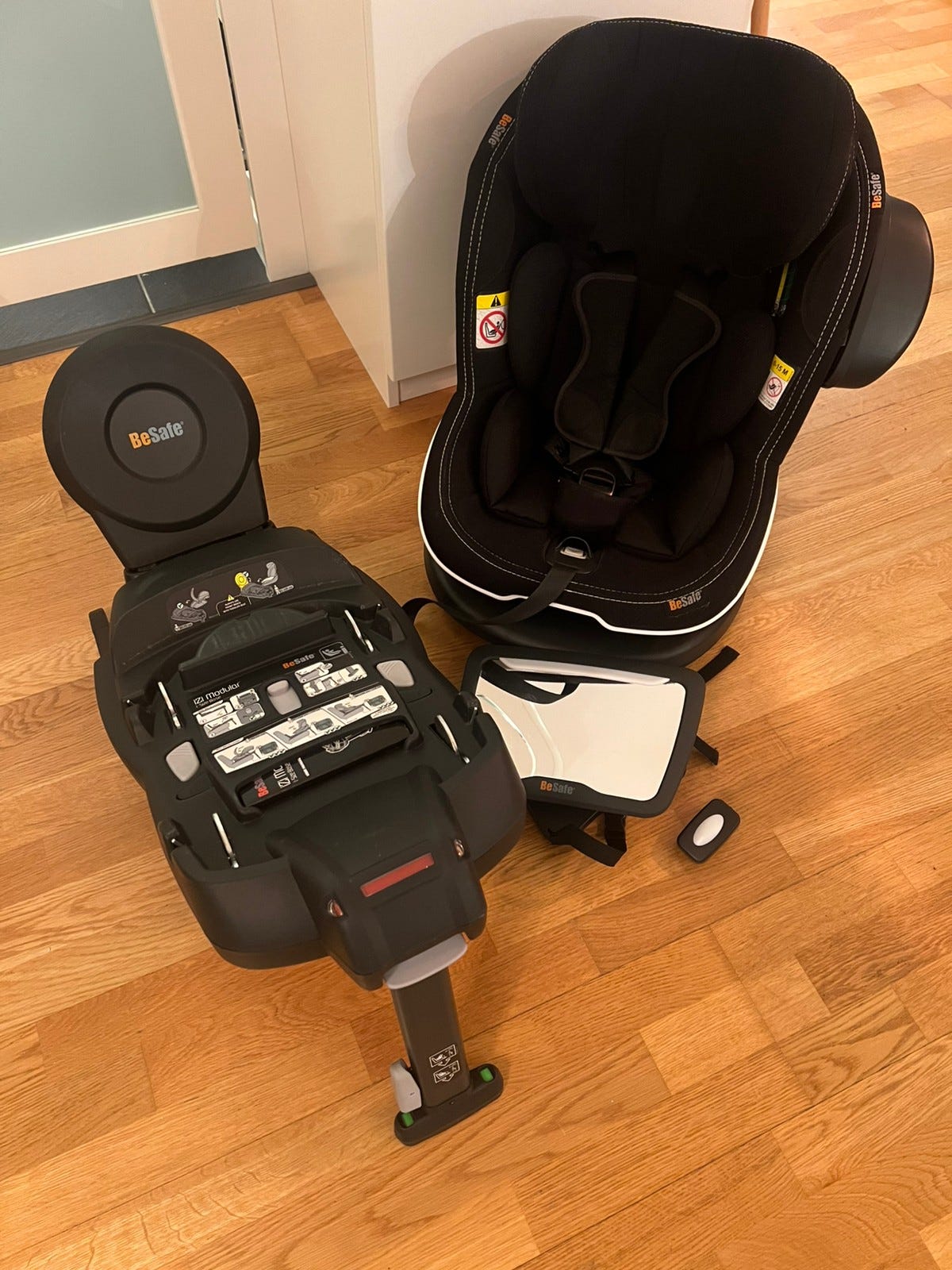 BeSafe iZi Modular X1 i-Size Premium Car Interior med isofix-base ...