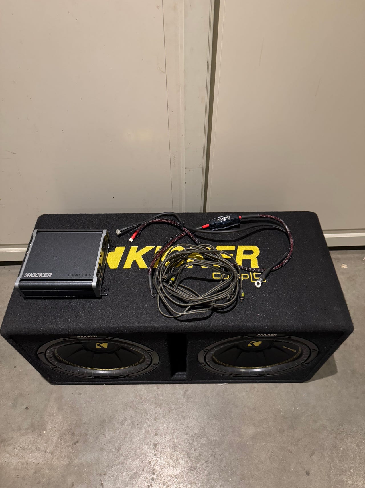 Kicker KickPack™ - KPC2x12 basspakke | FINN-torget
