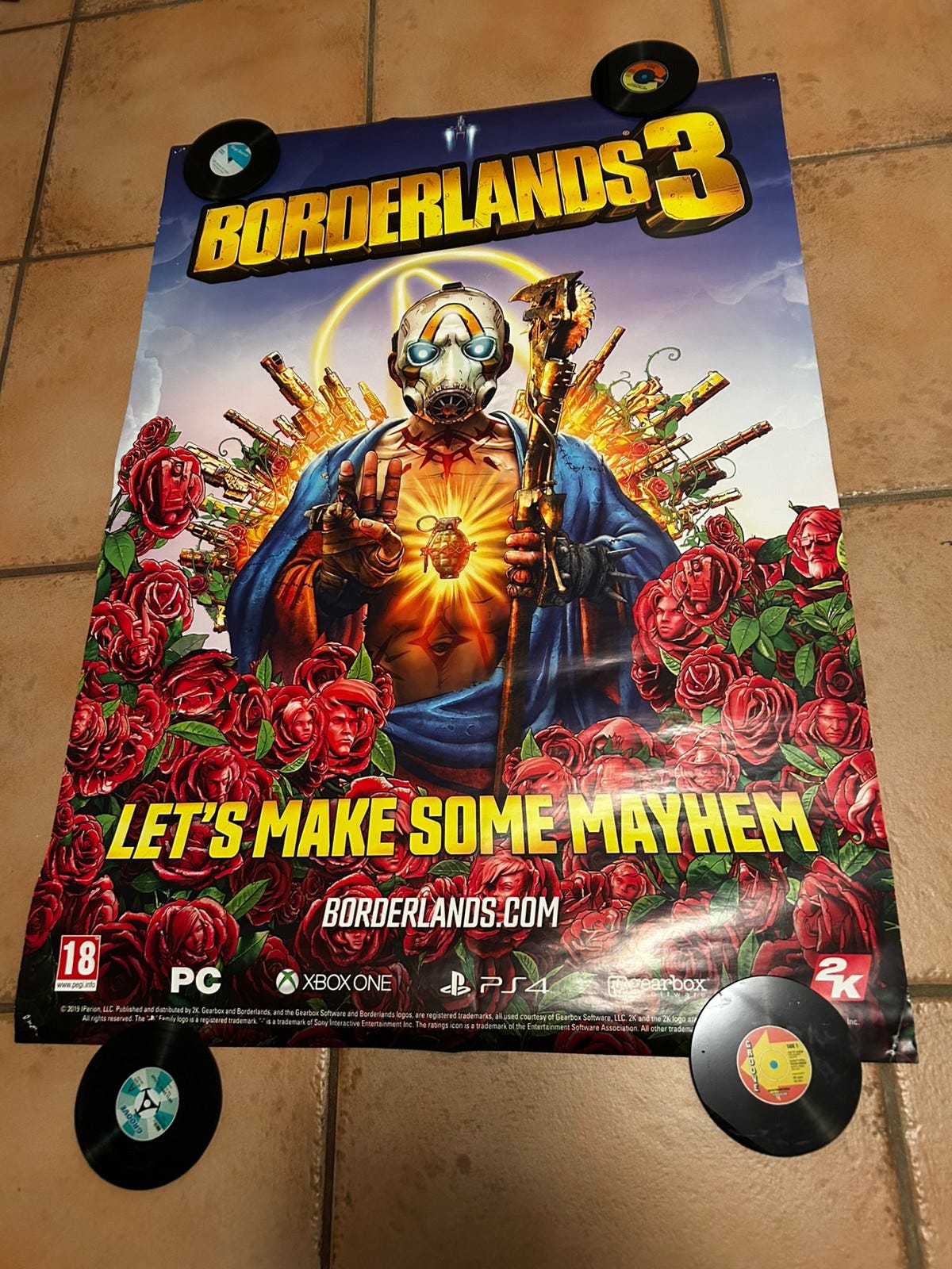 Borderlands 3 Promo Plakat / poster - Dobbelsidig | FINN-torget