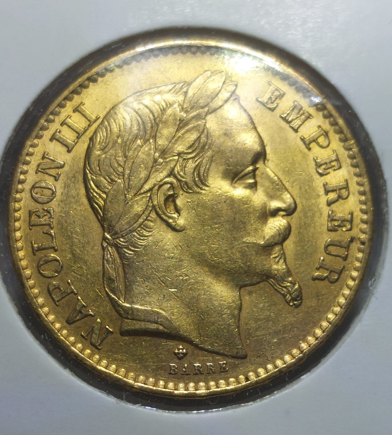 20 francs 1867 gullmynt | FINN-torget