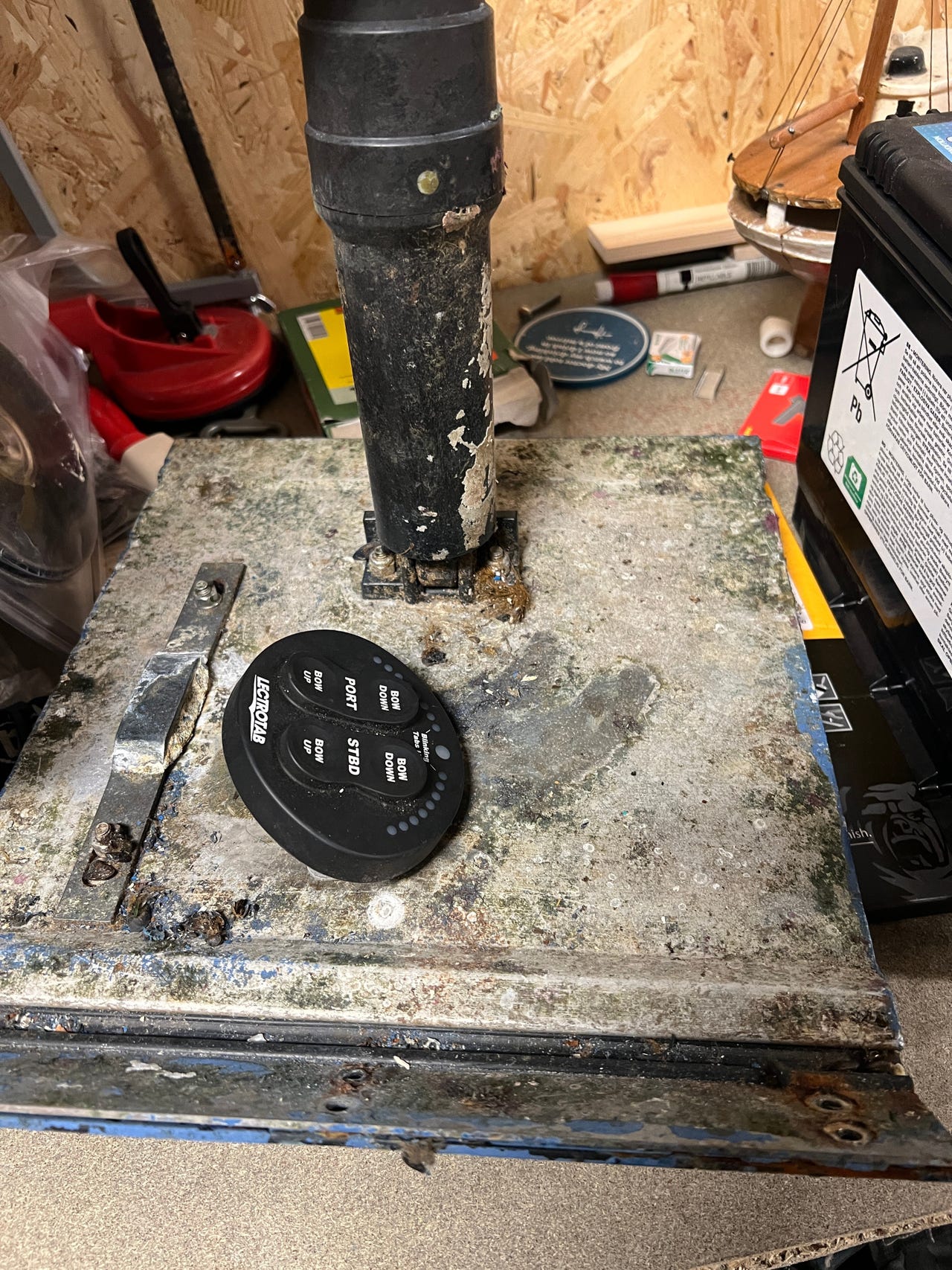 Lectrotab Trip flaps, Controller + 1 flap og 1 sylinder//Kom med bud ...