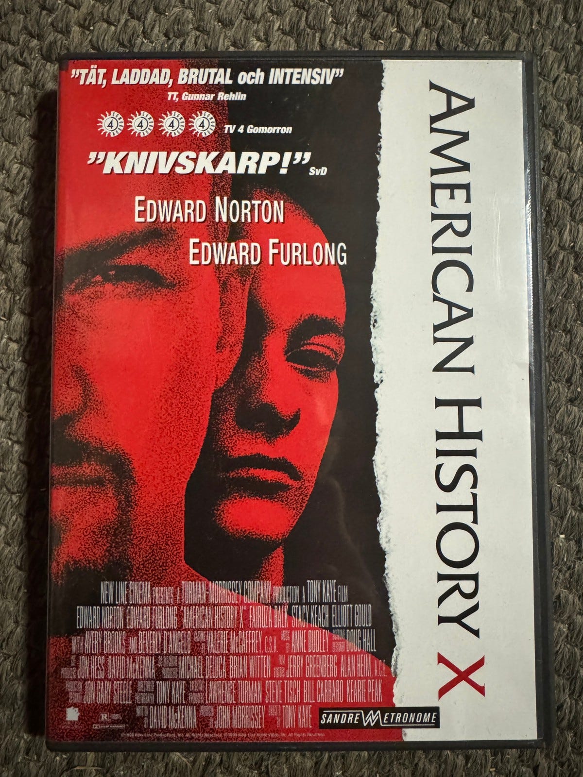[DVD] American History X - 1998 (norsk tekst) | FINN-torget