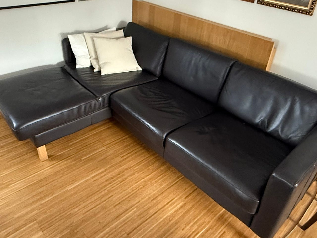 Karlstad modulsofa skinn | FINN-torget