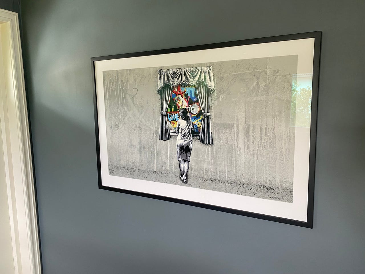 Martin Whatson - Figure at the Window Reverse | FINN-torget