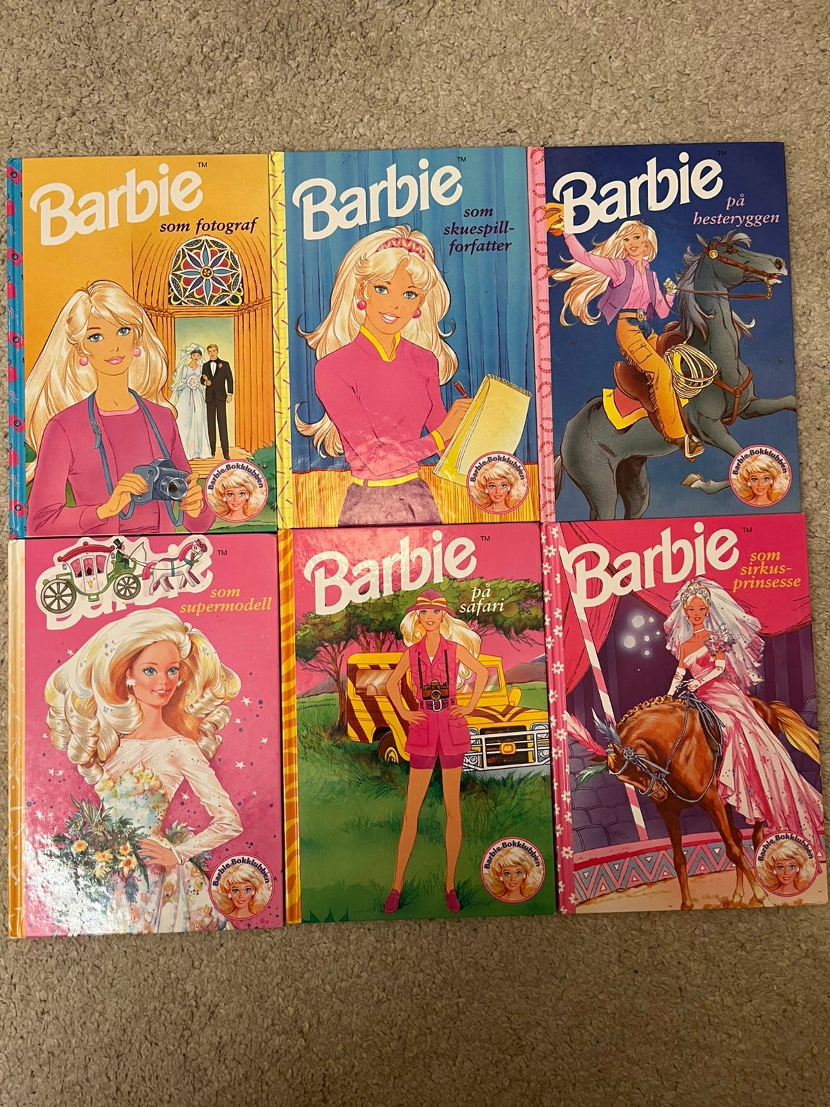 Bøker om Barbie, 6 stk. | FINN-torget