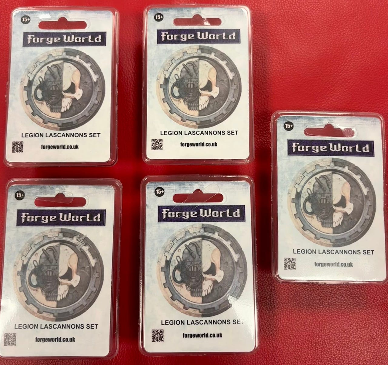 5x Legion Lascannon Set - Forgeworld - Warhammer 40 000 | FINN-torget