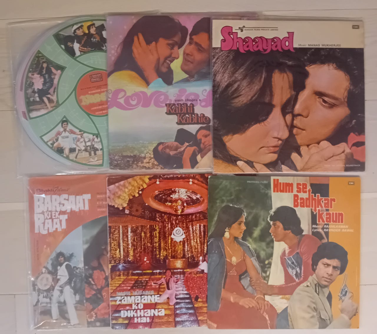 6 stk Bollywood soundtrack | FINN-torget