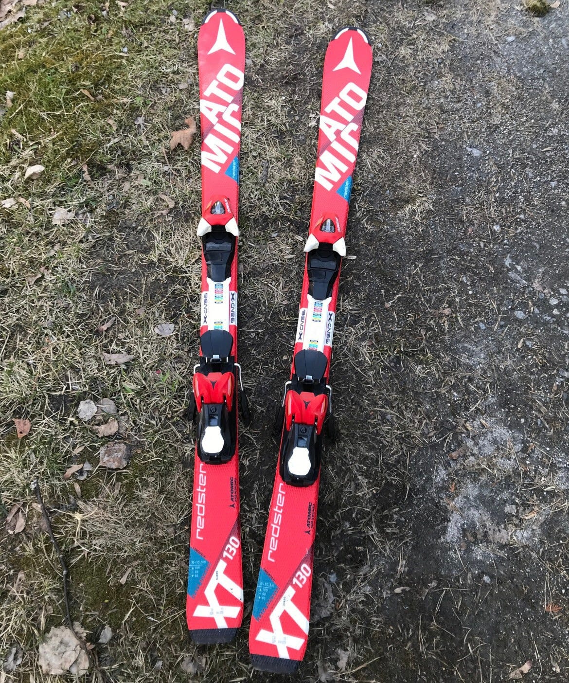 130 cm Atomic Redster XT Race rocker bend-X, 18-19,5 til 28-28,5 slalom ski | FINN-torget