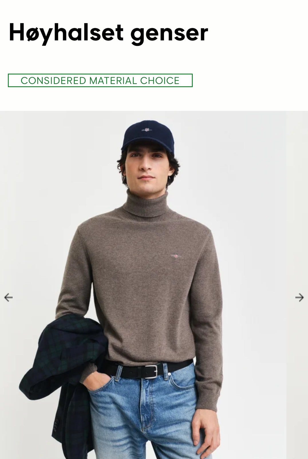 Kjøper Gant turtleneck genser 3XL | FINN-torget