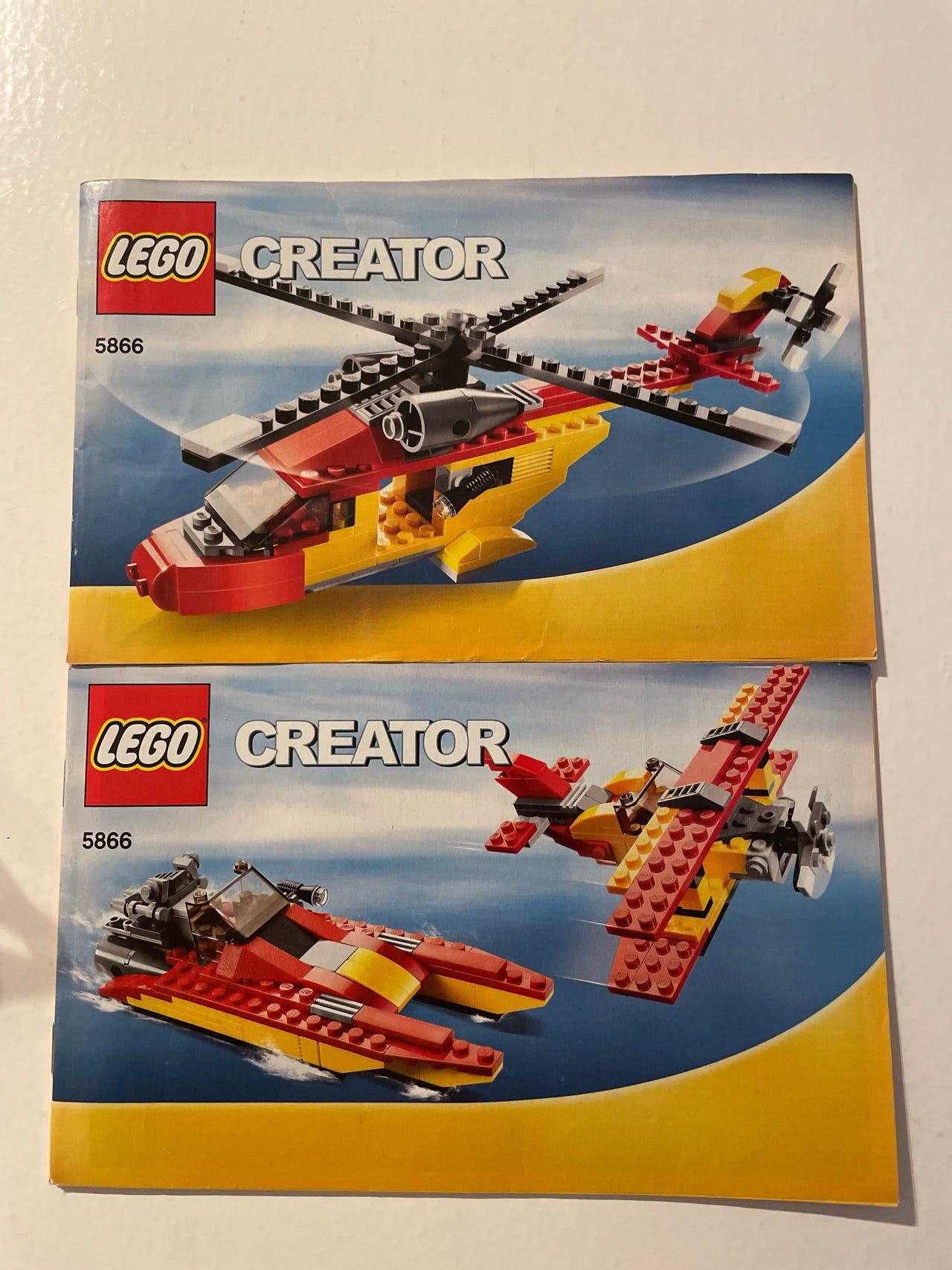 Lego - Rotor Rescue - 3 i 1 sett - 5866- 5-12 år | FINN-torget