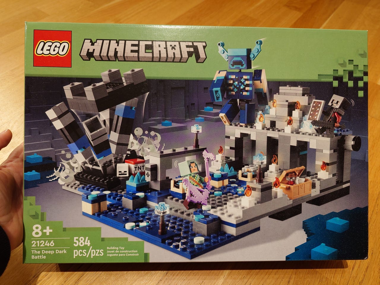 Lego Minecraft The Deep Dark Battle #21246 | FINN-torget
