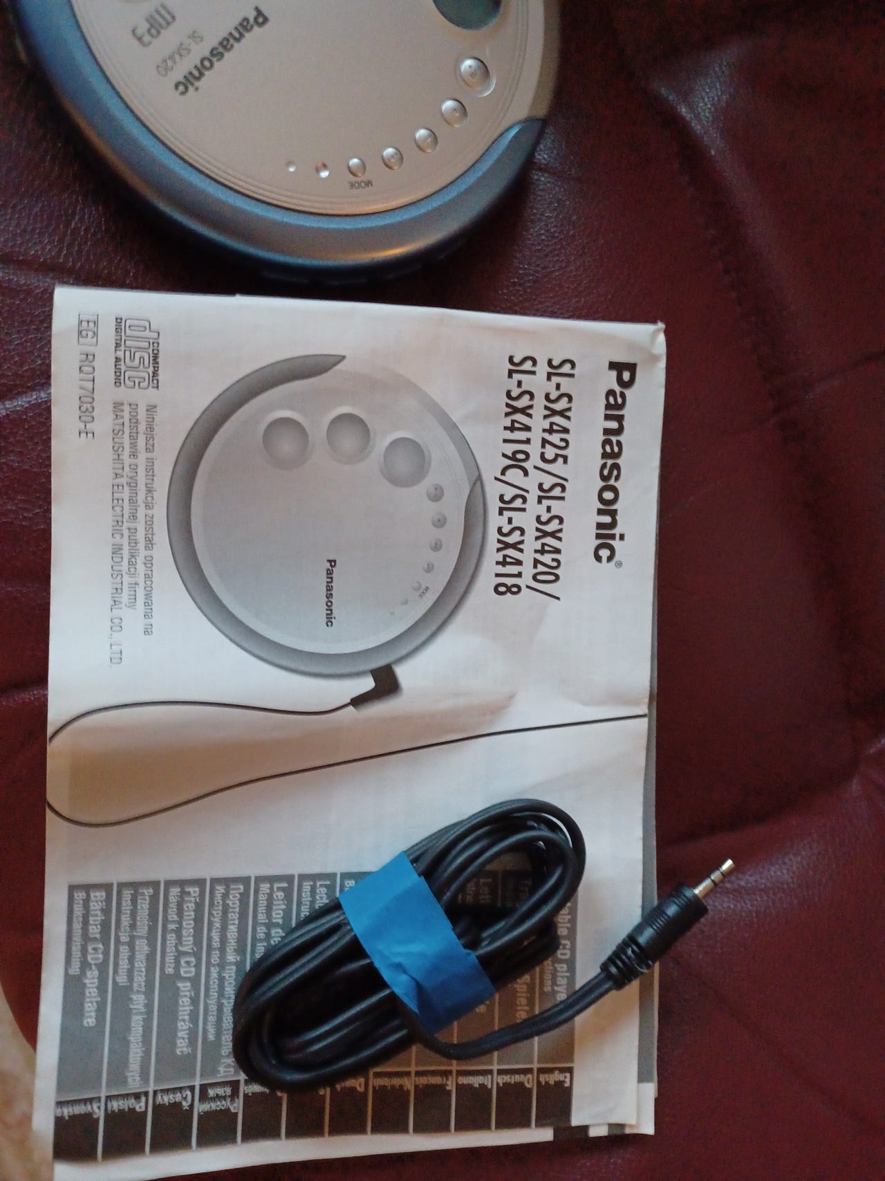 Panasonic CD disk/Mp3 Spiller | FINN-torget