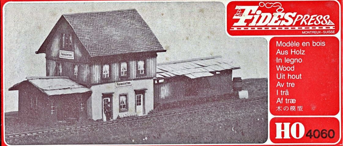 Togstasjon 4060 - Togmodell - Skala 1:87 - Made In Sveits | FINN-torget